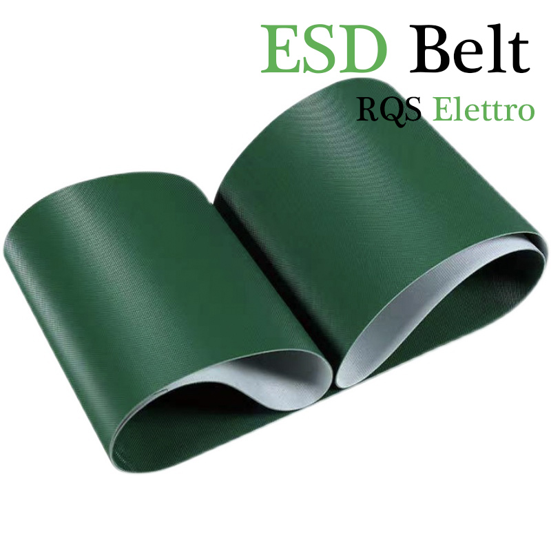 PVC conveyor belt,Green diamond pattern – Your Industrial Belts Factory