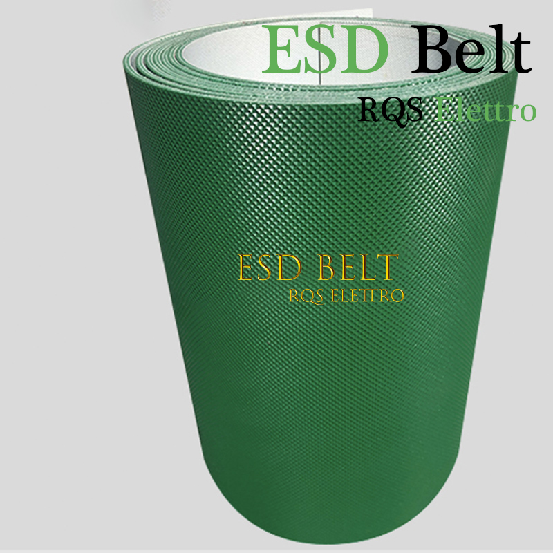 PVC conveyor belt,Green diamond pattern – Your Industrial Belts Factory
