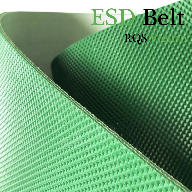 PVC conveyor belt,Green diamond pattern – Your Industrial Belts Factory